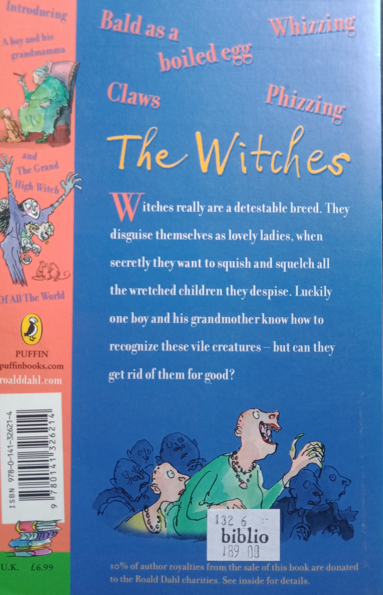 Roald Dahl Witches By: Quentin Blake – Books for Less Online Bookstore