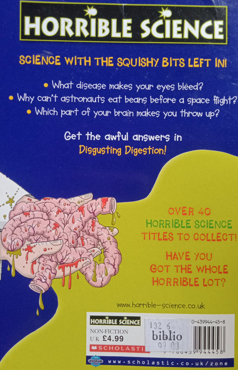 Horrible Science Disgusting Digestion By: Nick Arnold – Books for Less ...