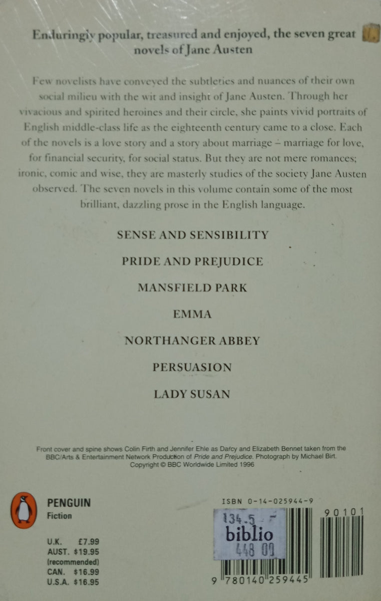 The Complete Novels Of Fane Austen – Books for Less Online Bookstore