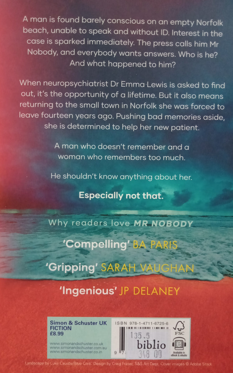 Mr. Nobody By Catherine Steadman – Books for Less Online Bookstore