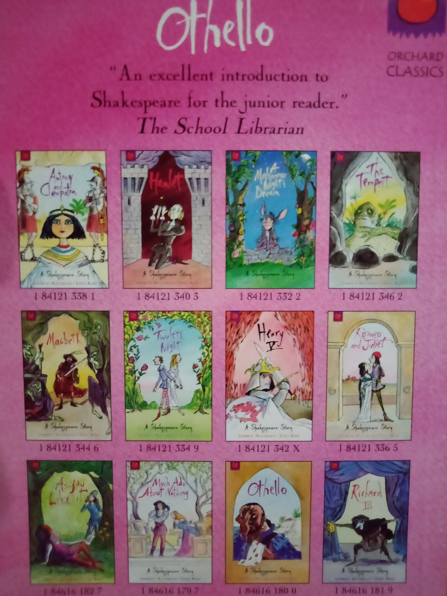 Othello A Shakespeare Story by Andrew Matthews – Books for Less Online ...