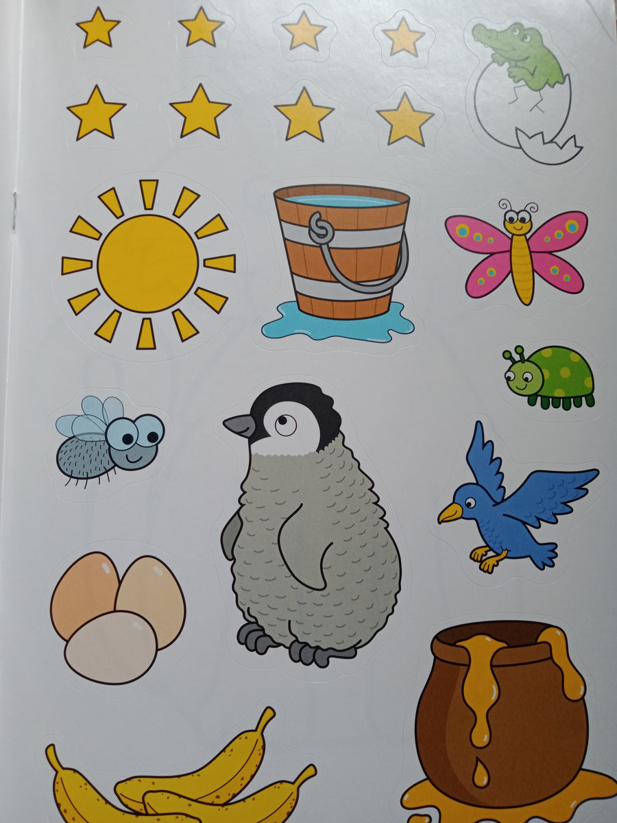 Animals Sticker Colouring Book – Books for Less Online Bookstore