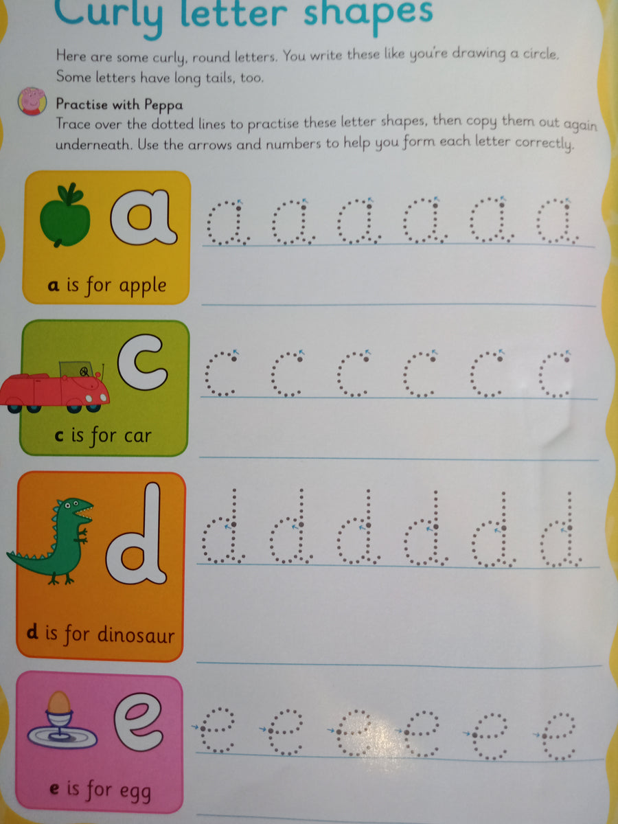 Peppa Pig: First Writing Wipe Clean – Books for Less Online Bookstore