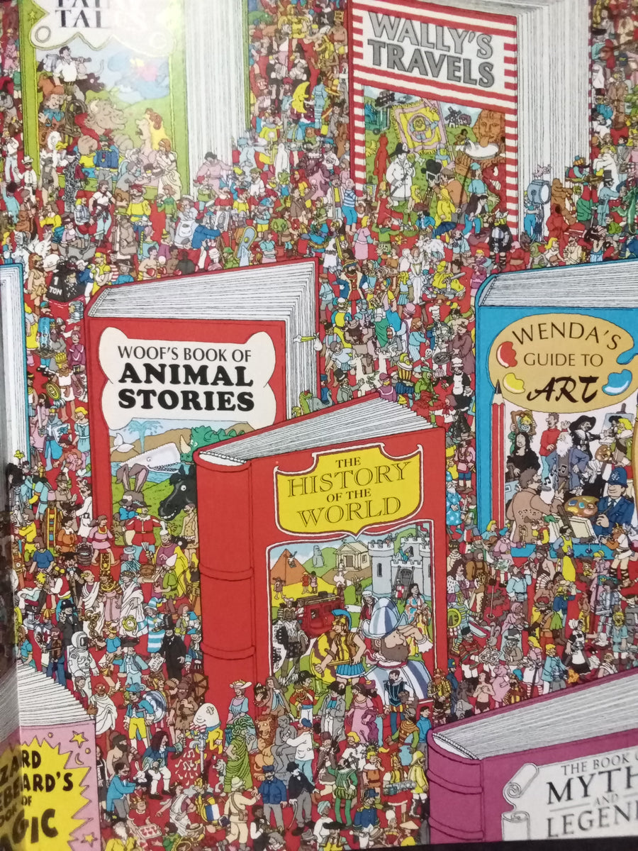 Where's Wally? The Wonder Book by Martin Handford – Books for Less ...