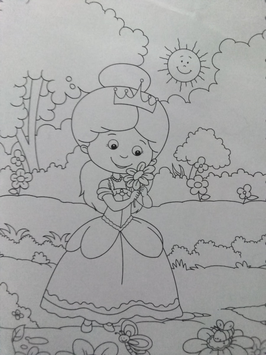 My Pretty Princess Colouring Book – Books for Less Online Bookstore