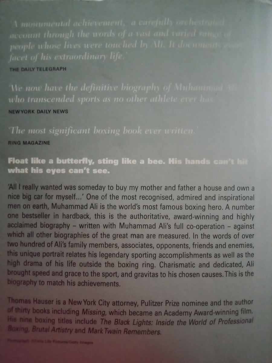 Muhammad Ali His Life And Times by Thomas Hauser – Books for Less ...