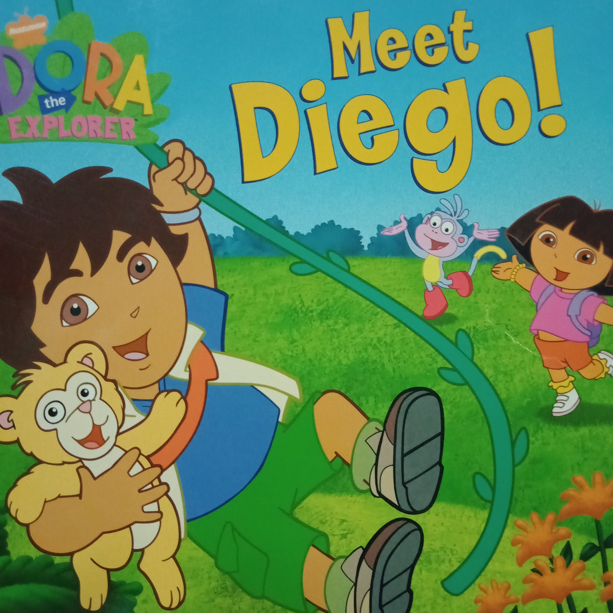 Dora The Explorer: Meet Diego by Leslie Valdes WS – Books for Less ...