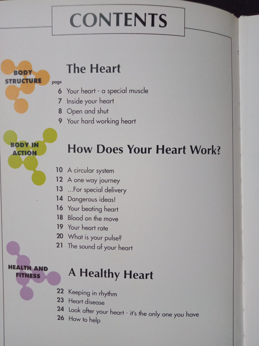 How My Body Works The Heart – Books for Less Online Bookstore