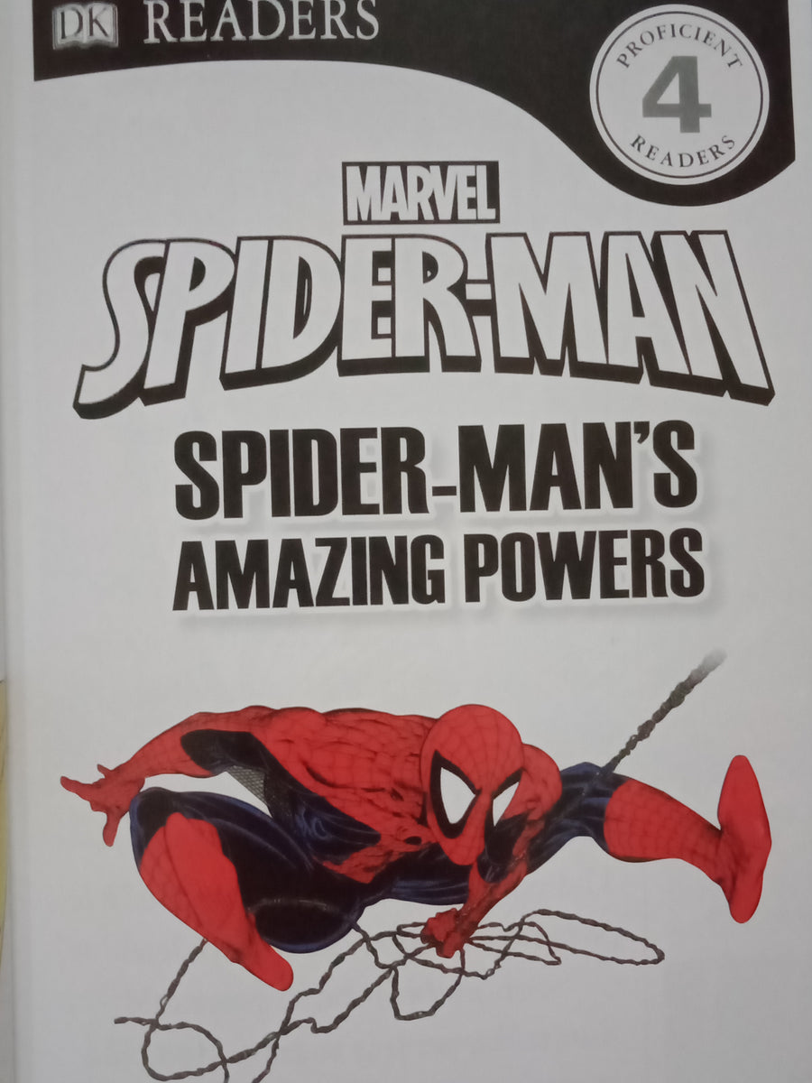 DK Readers: Spider-Man's Amazing Powers – Books for Less Online Bookstore
