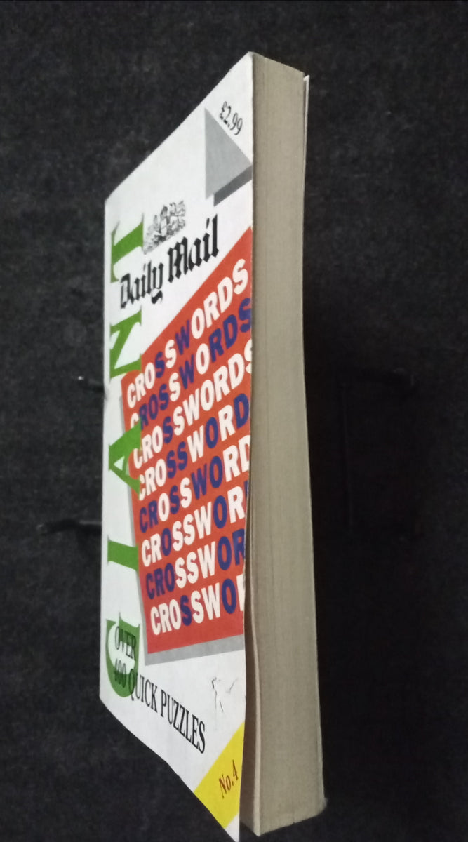 Daily Mail Giant Quick Crossword Book No.4 – Books for Less Online ...